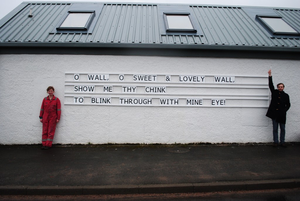 When the Future Was Now // Talking Wall 2012 - Scottish Sculpture Workshop