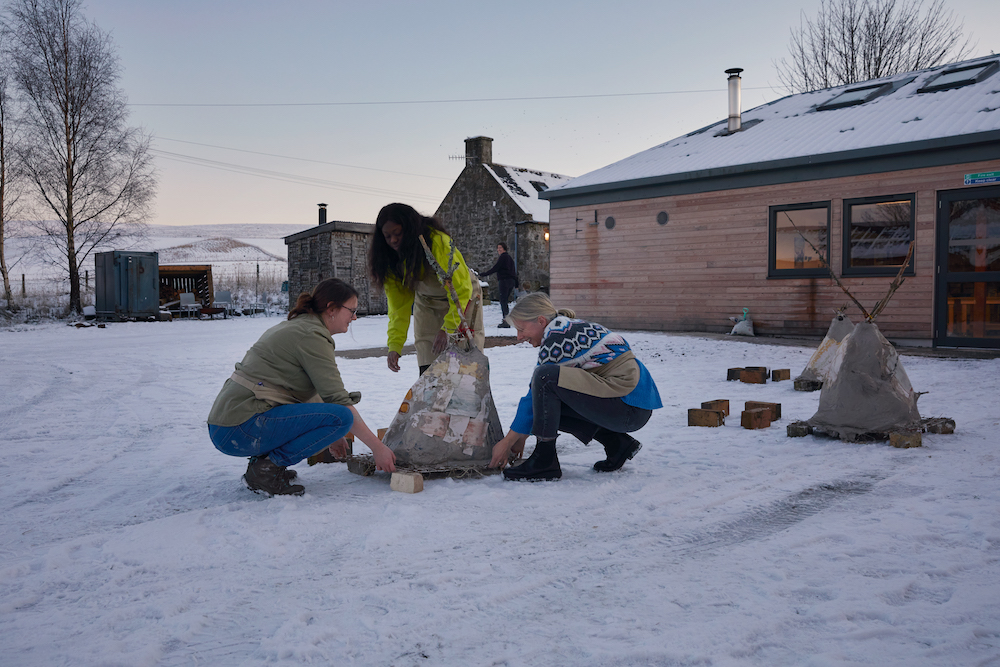 Building the Clay Commons: In pictures - Scottish Sculpture Workshop