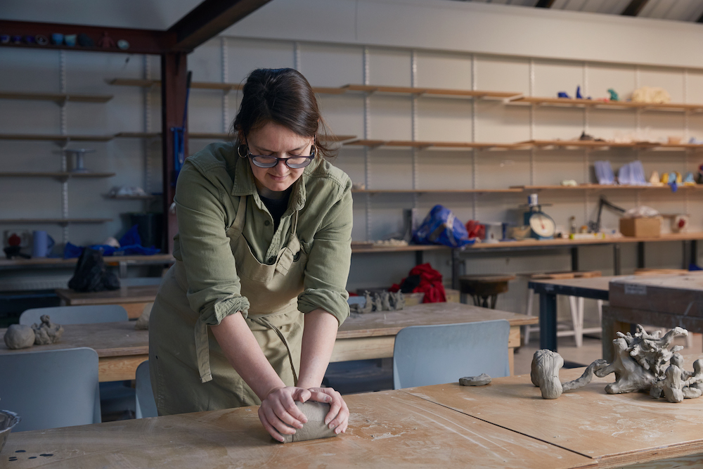Sculptural Carving in Clay - Scottish Sculpture Workshop