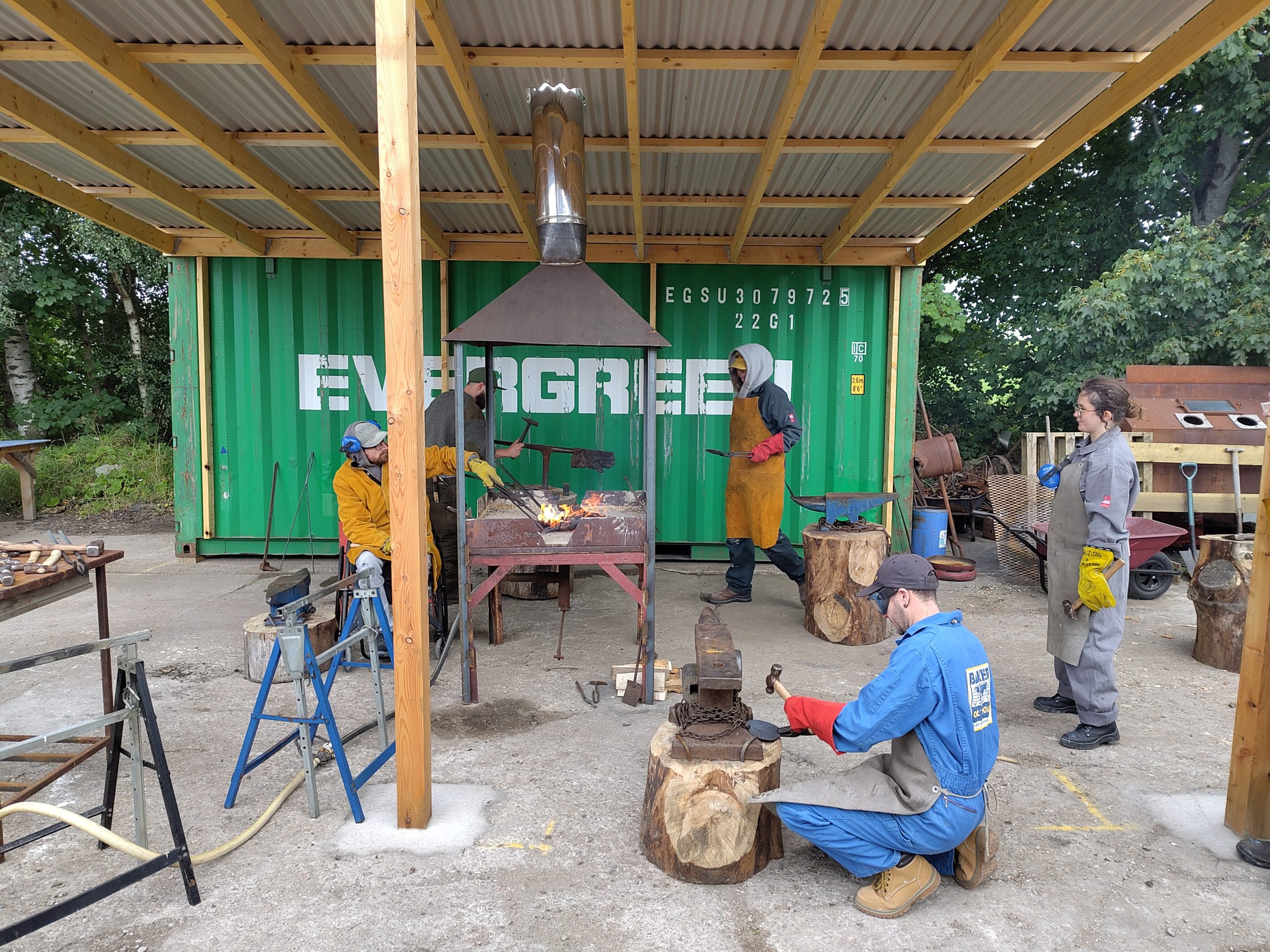 Group Residencies at SSW in 2024 - Scottish Sculpture Workshop